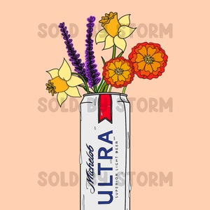 Custom Drink Bouquet Print - Etsy