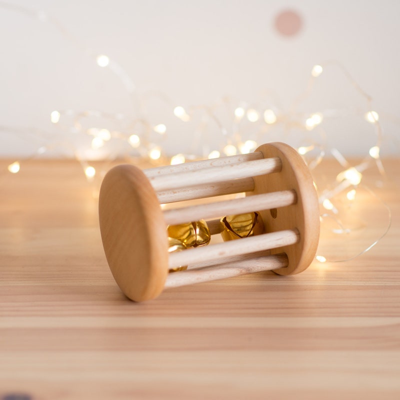 Wooden Rattle - Etsy