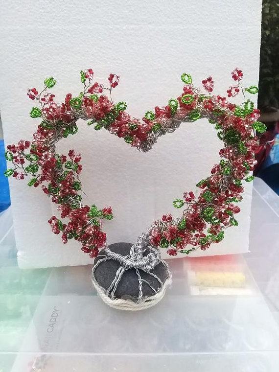 Wire Heart Tree | Etsy