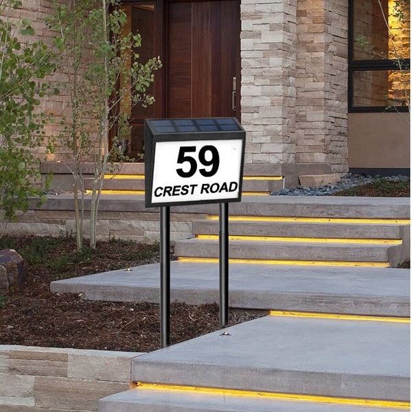 Led Address Sign - Etsy