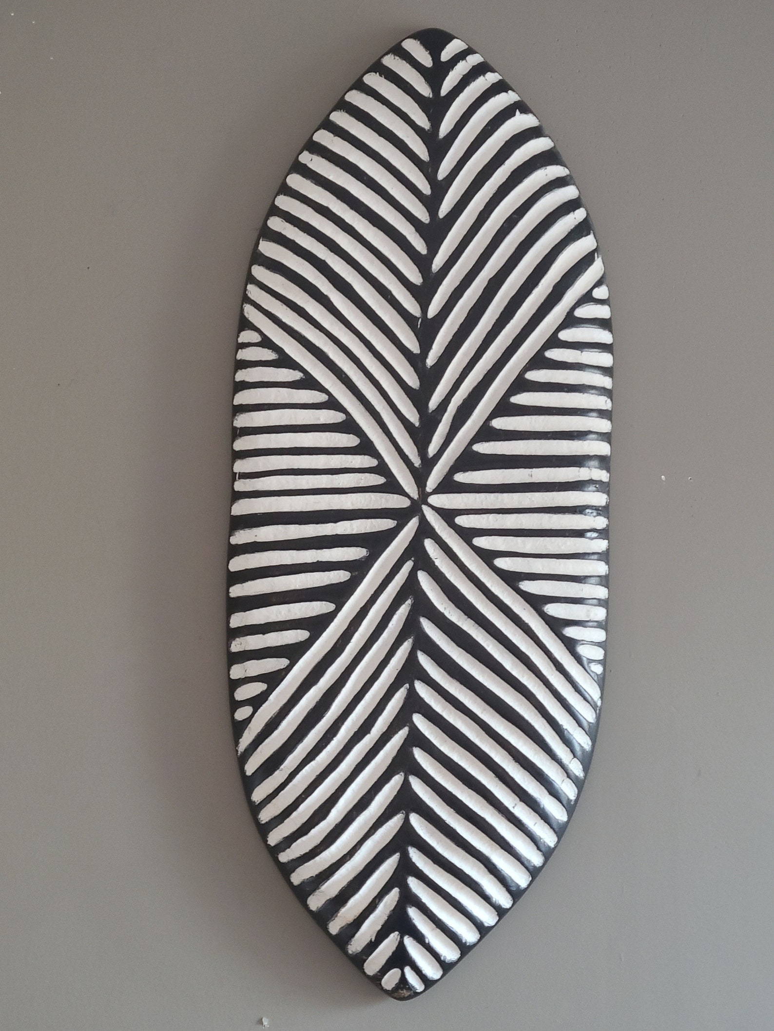 African wood shield decoration shield inspired by Zulu shield | Etsy