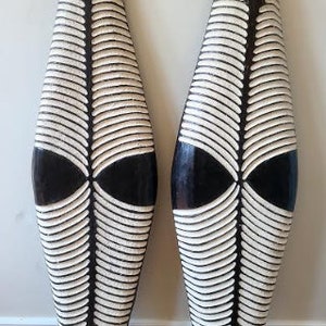 African wood shield | Etsy