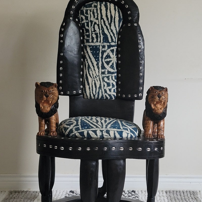 Mudcloth Chair - Etsy