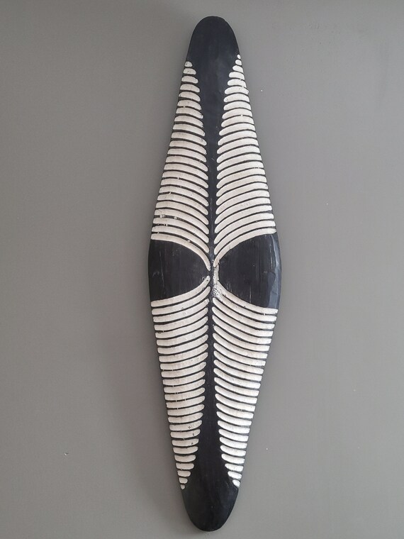 African wood shield | Etsy