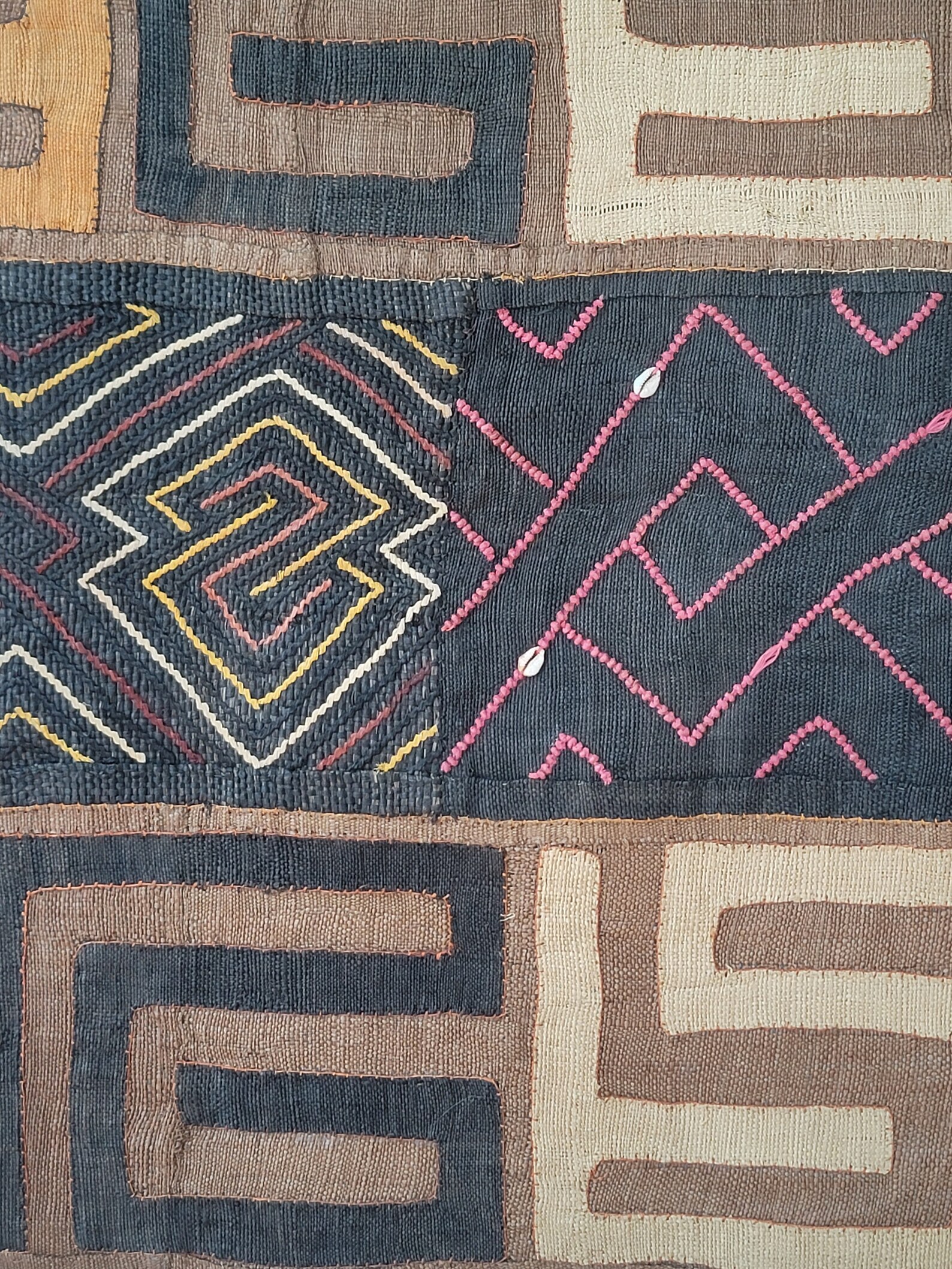 Kuba Cloth 27x22 / Raffia Textile/ African Raffia Cloth - Etsy