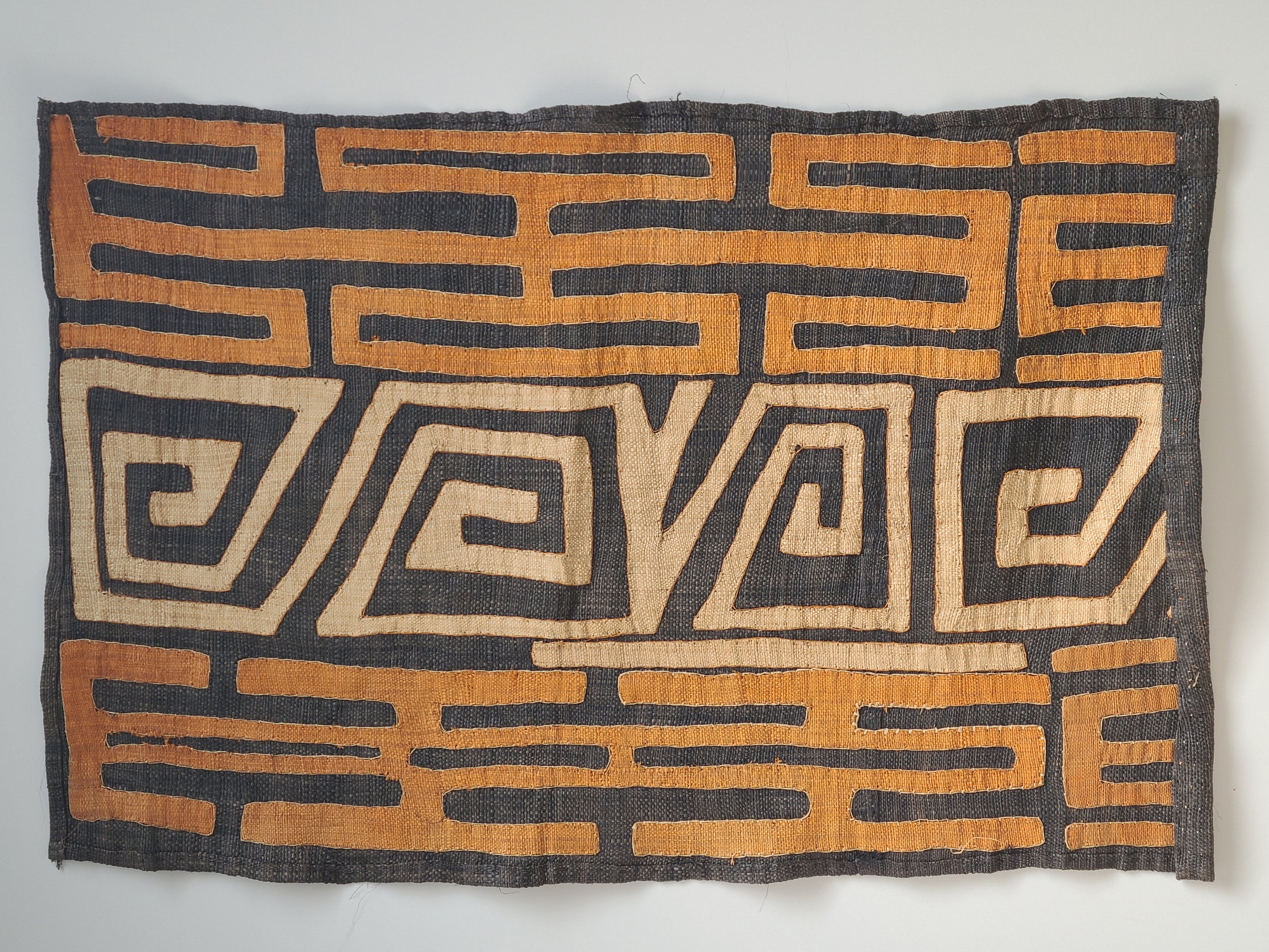 Kuba cloth 29x20 / Raffia Textile/ African Raffia Cloth | Etsy