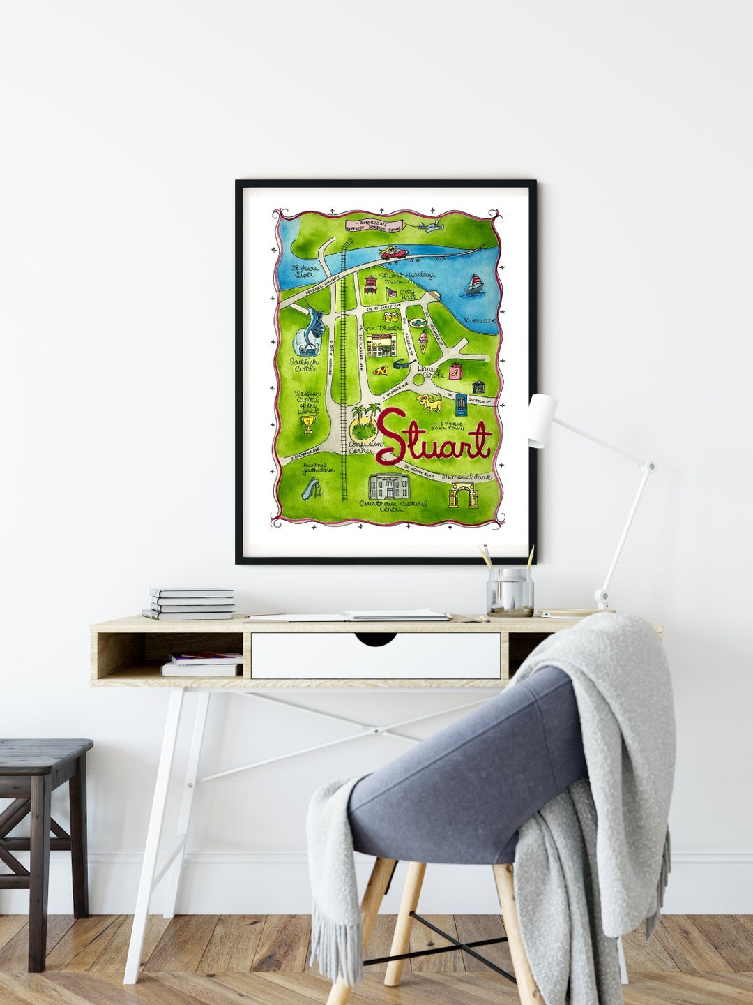 Stuart Florida - Map of Stuart FL - Downtown Stuart - Home Decor ...