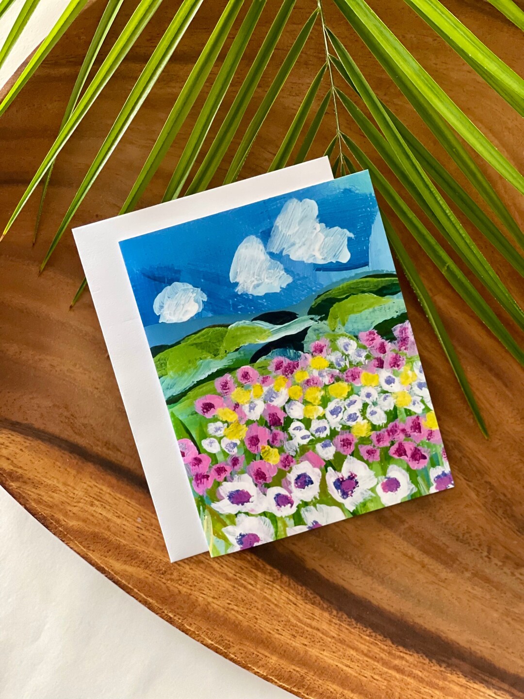Hand Painted Wildflowers - Wildflowers Note Cards - Hand Painted Flower ...