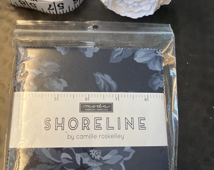 Shoreline Charm Pack by Camille Roskelley of Moda Fabrics - Etsy
