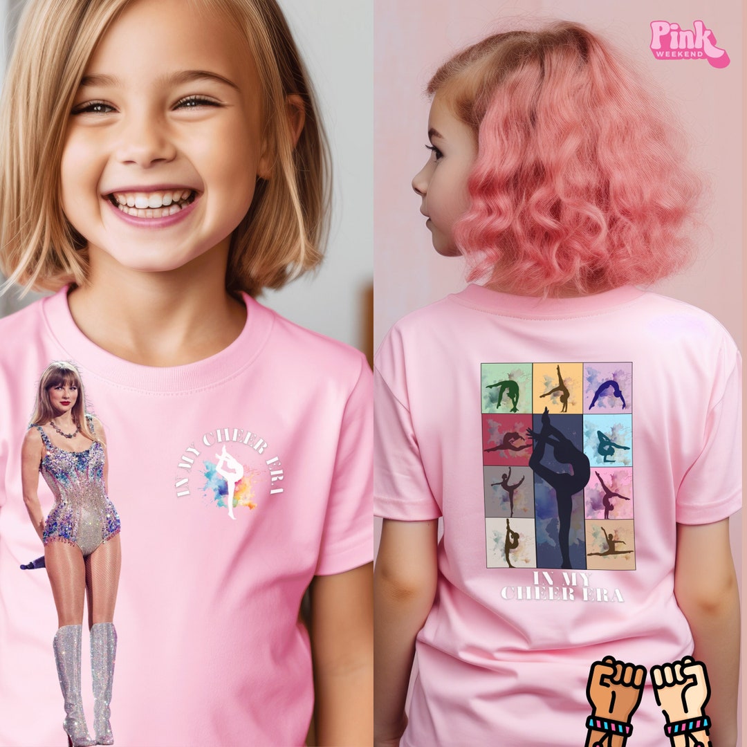 Taylor Swift Eras Concert Tour Soft Cotton Tee, in My Cheer Era T-shirt ...