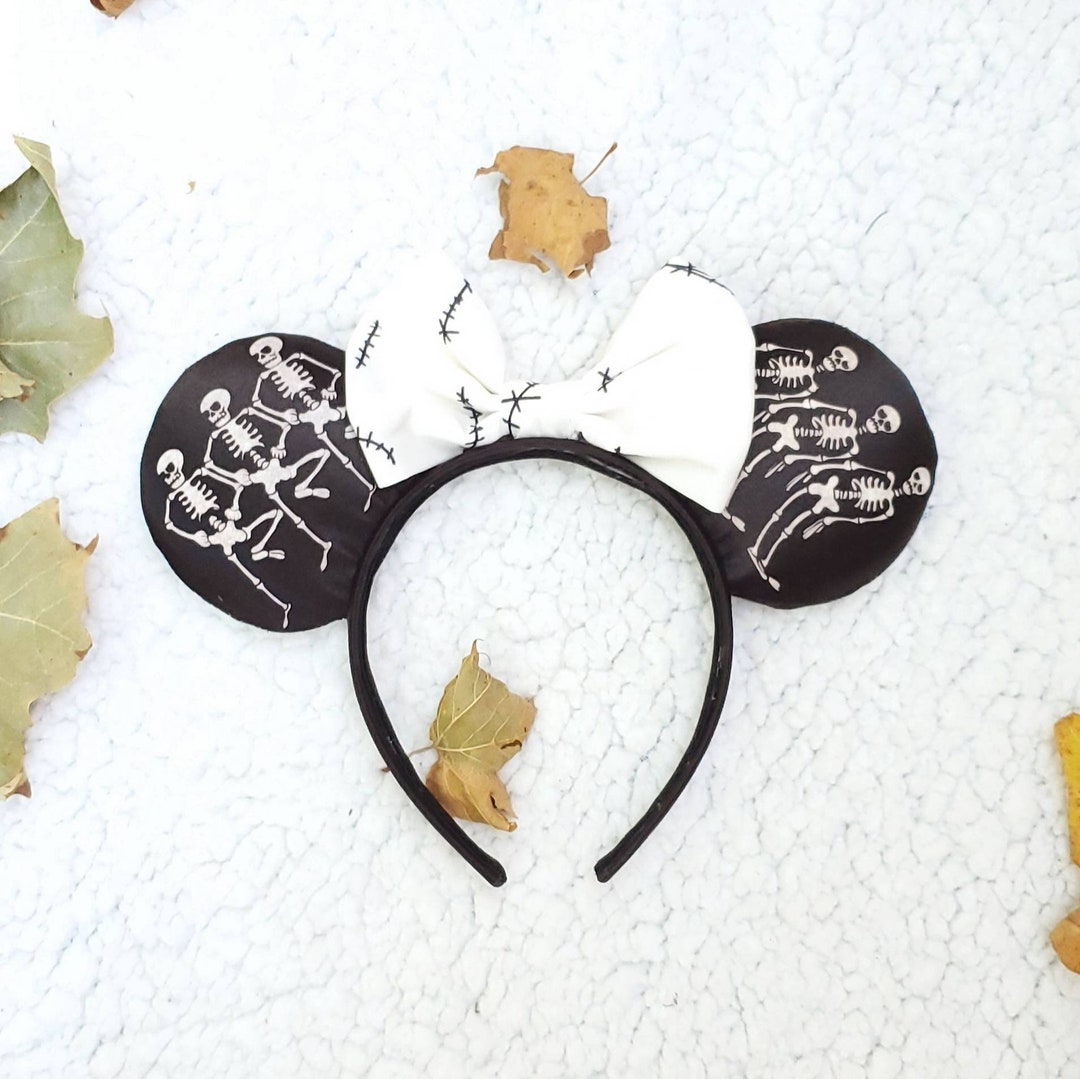 Spooky Scary Skeleton Ears- Glow in the DARK! - Etsy