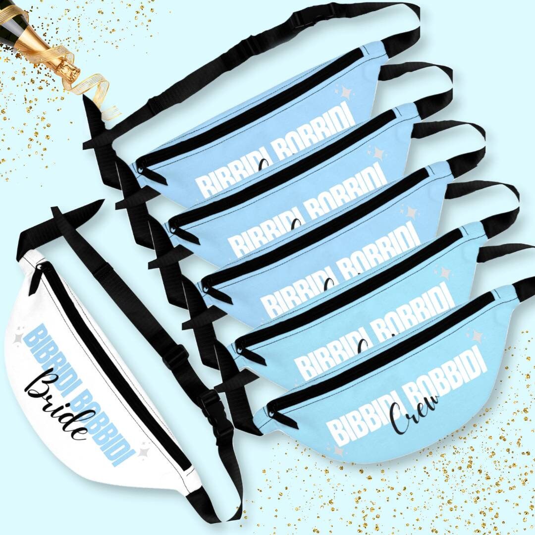 Personalized Disney Inspired Bridesmaids Fanny Pack | Bibbidi Bobbidi ...
