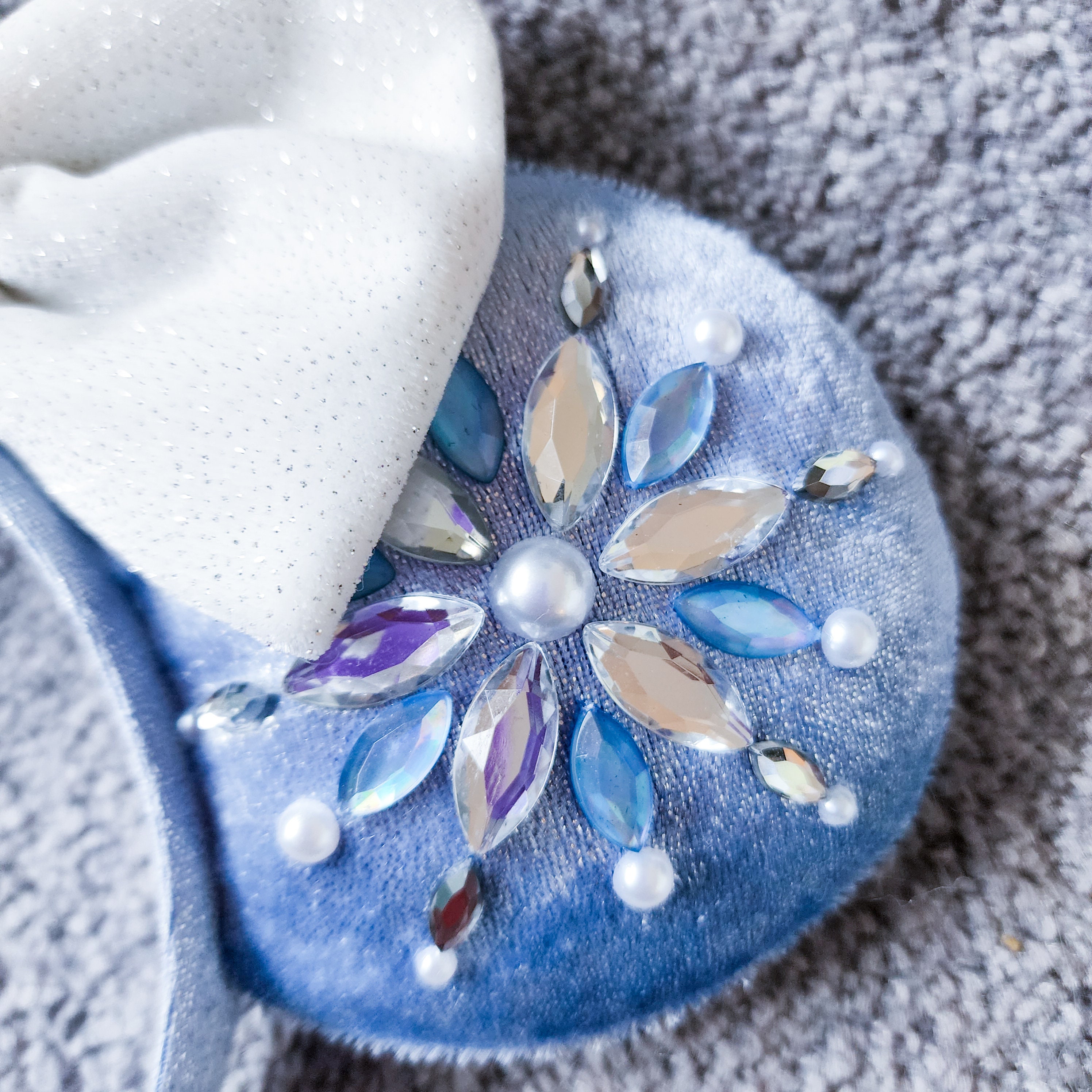 Ice Queen Ears | Frozen Inspired Ears | Mouse Ears | Snow Queen Ears ...