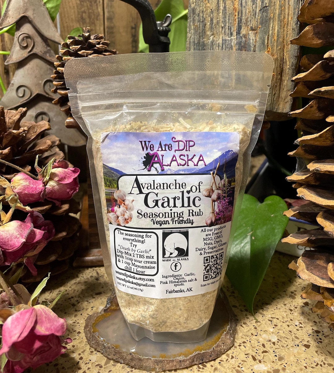 Avalanche of Garlic Seasoning: All Purpose Alaskan Spice - Etsy
