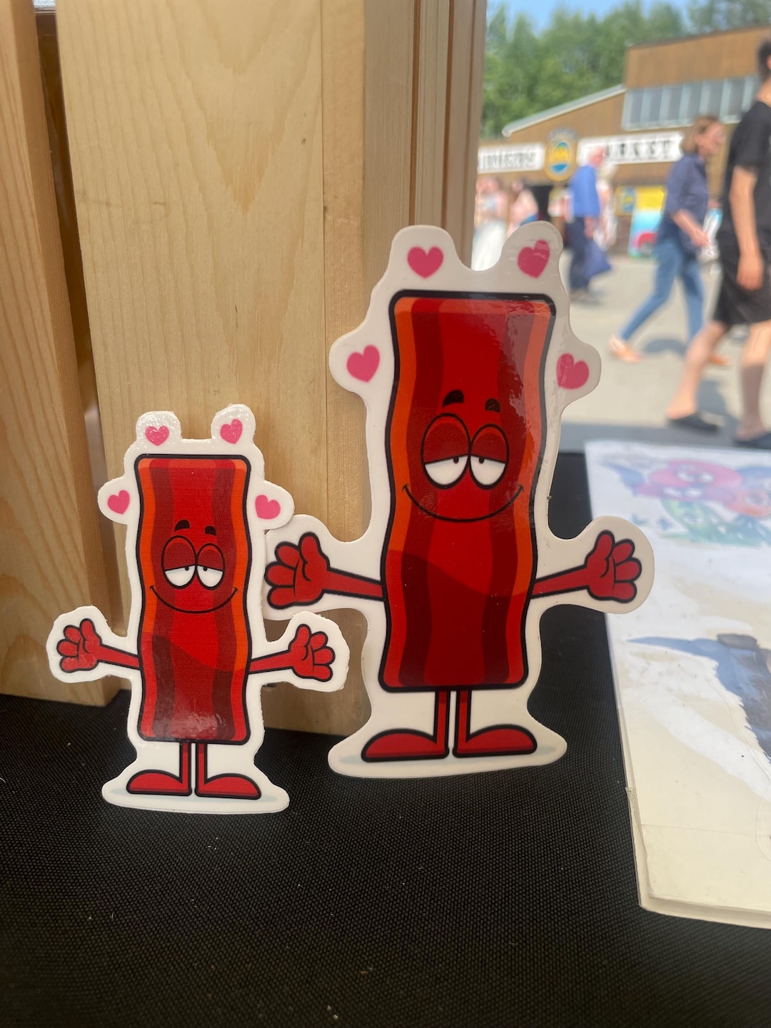Bacon Lover Stickers: Yummy Foodie Decals - Etsy