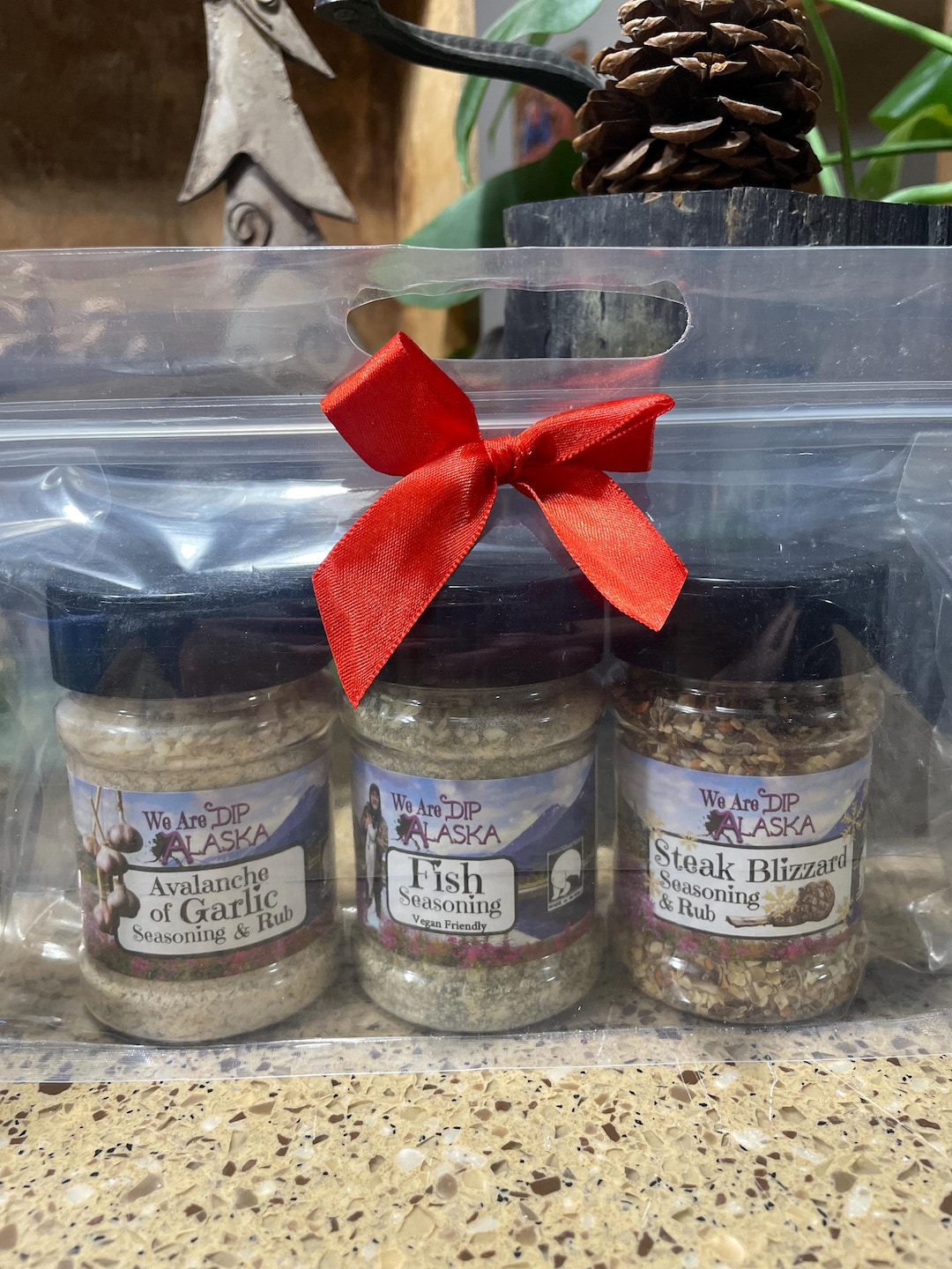 Seasoning Trio 3 Pack Gift Pack of Seasonings Rub Rubs Marinade Garlic ...