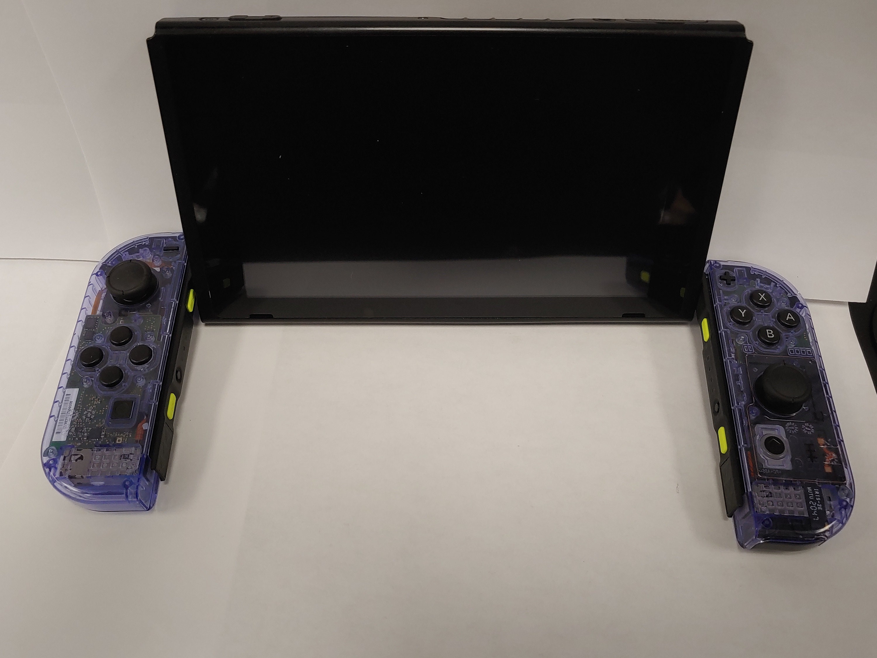 Custom Clear Purple Nintendo Switch Console - Etsy