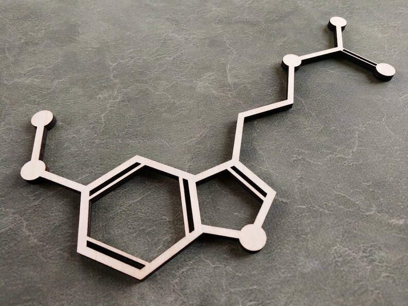 Melatonin Wall Decor Melatonin Molecule Wall Decor Sleep - Etsy
