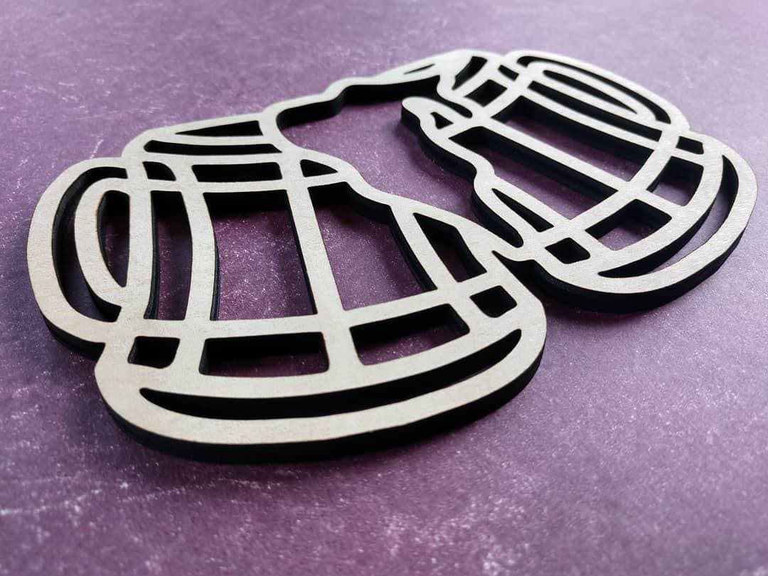 Beer Mug Decor Beer Mug Wall Decor Bar Wall Decor Beer Wall - Etsy