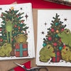 Frogmas Card | Recycled Paper Postcard | Frog Themed Christmas Card - Etsy