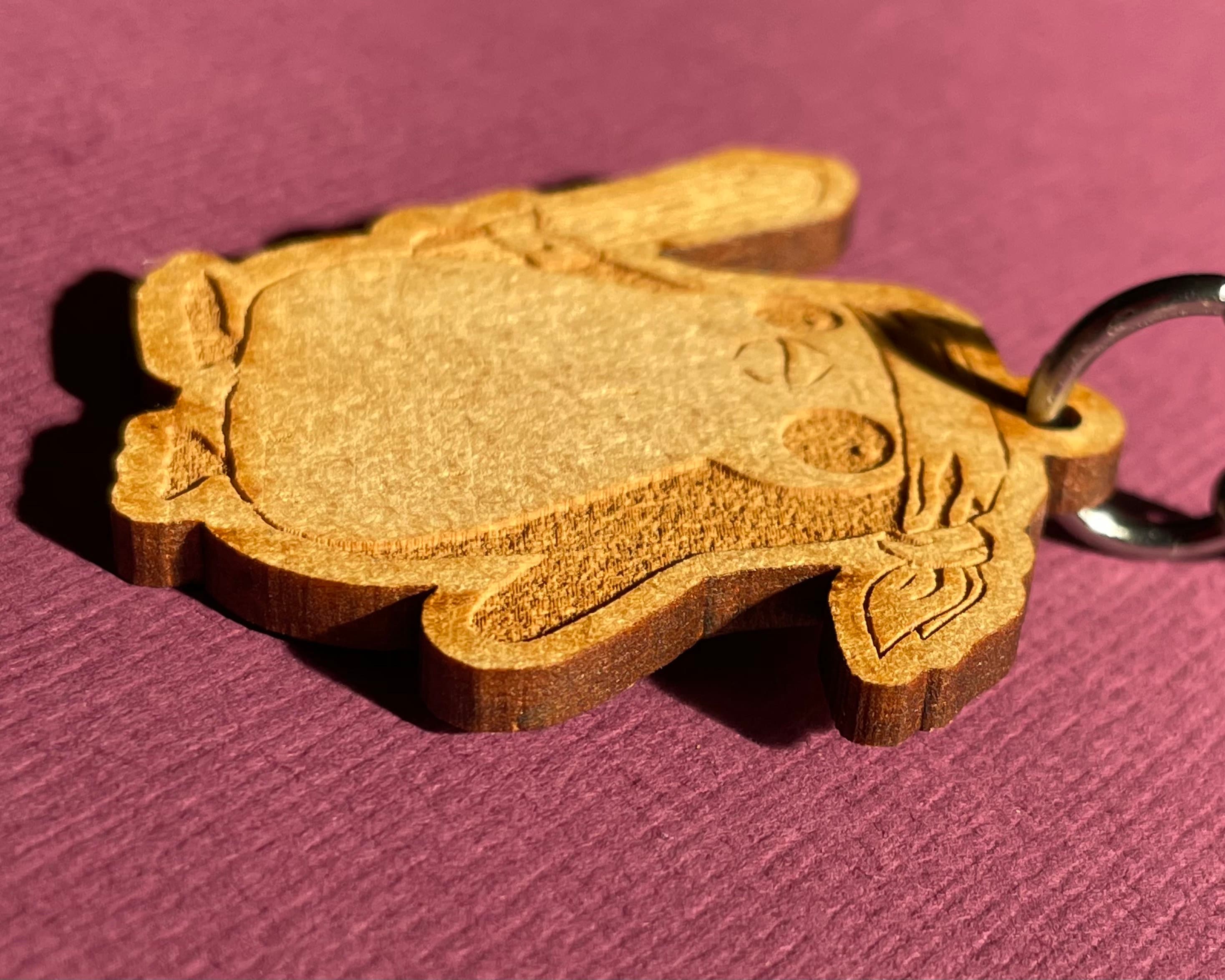 Featherknight Wooden Keychain TFT League of Legends Team | Etsy