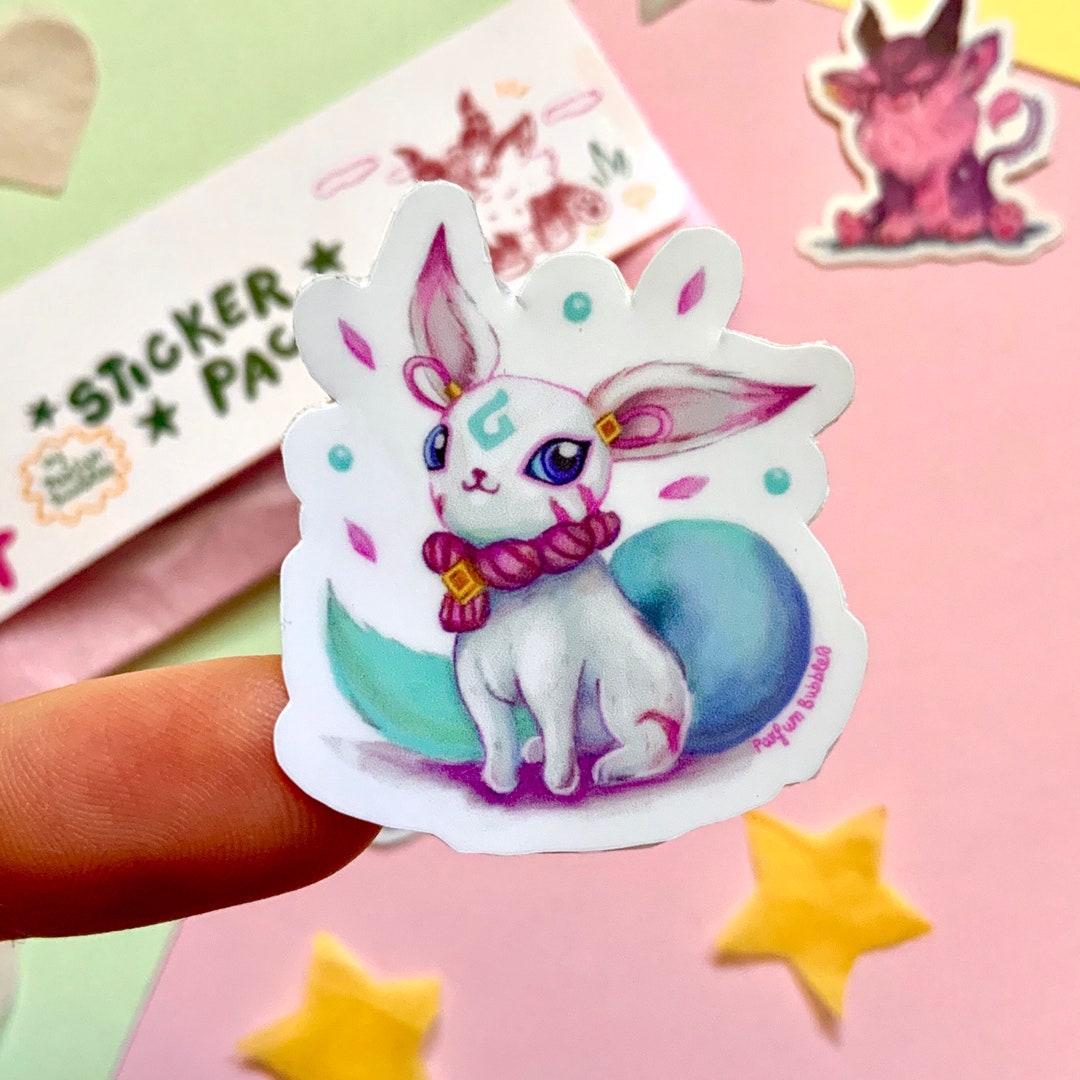Kami Hushtail Spirit Blossom TFT League of Legends Sticker - Etsy