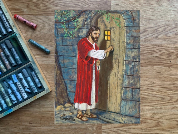 Jesus is Knocking Print | Etsy