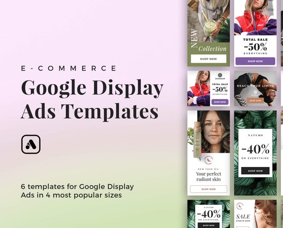 24 Google Display Ads Templates Easy to Edit Google | Etsy