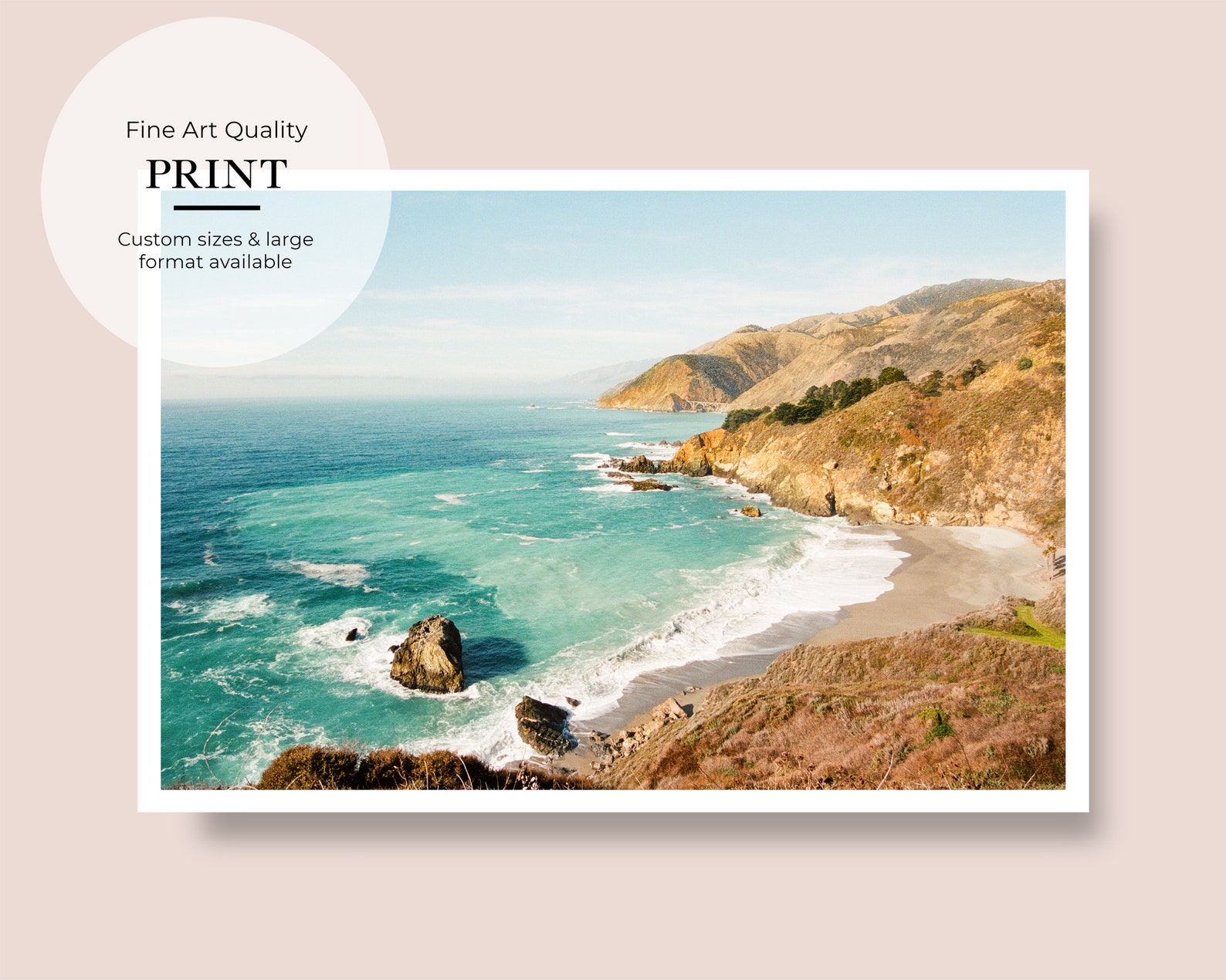 Big Sur Wall Art California Coast Photography Ocean Cliffs | Etsy