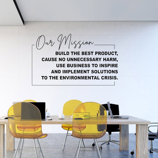 Office Wall Decal - Etsy