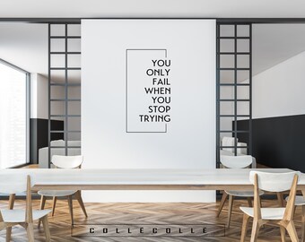 EXCELLENCE Wall Vinyl Decal Teamwork Office Wall Decal Office Quotes ...