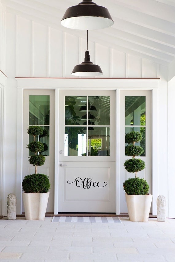 OFFICE Door Decal Office Wall Decal Office Glass Vinyl - Etsy Canada