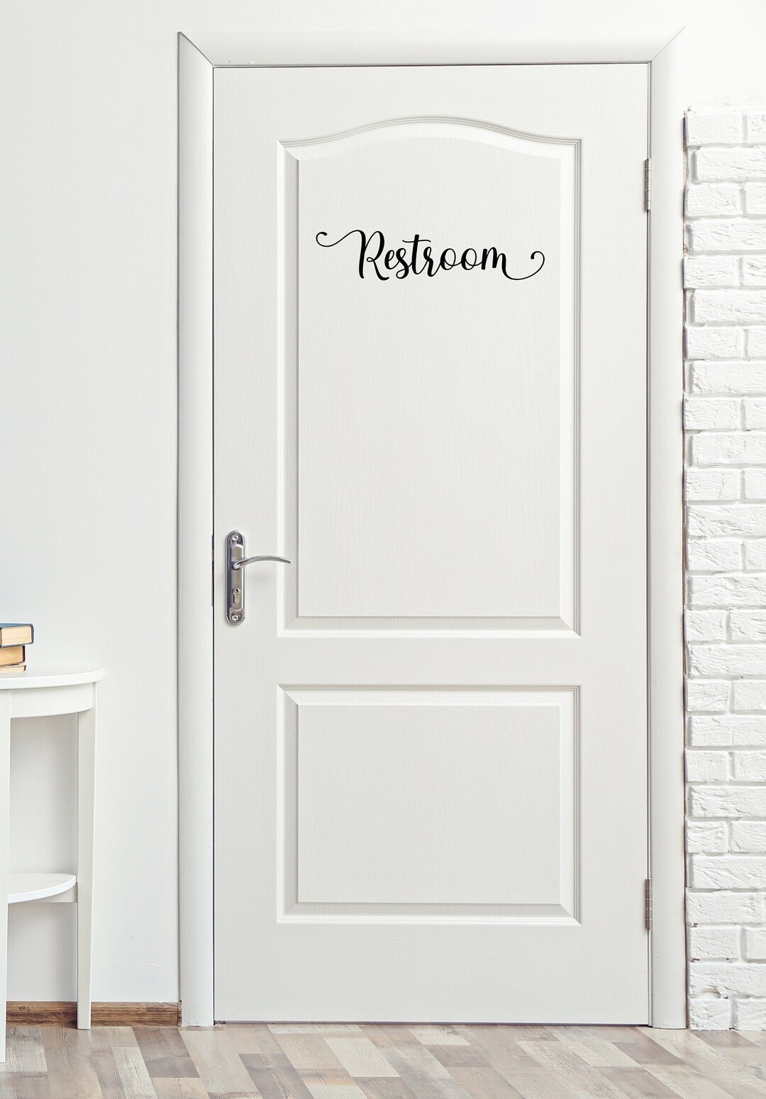 RESTROOM Wall Decal - Restroom Door Decal - Restroom Glass Vinyl ...