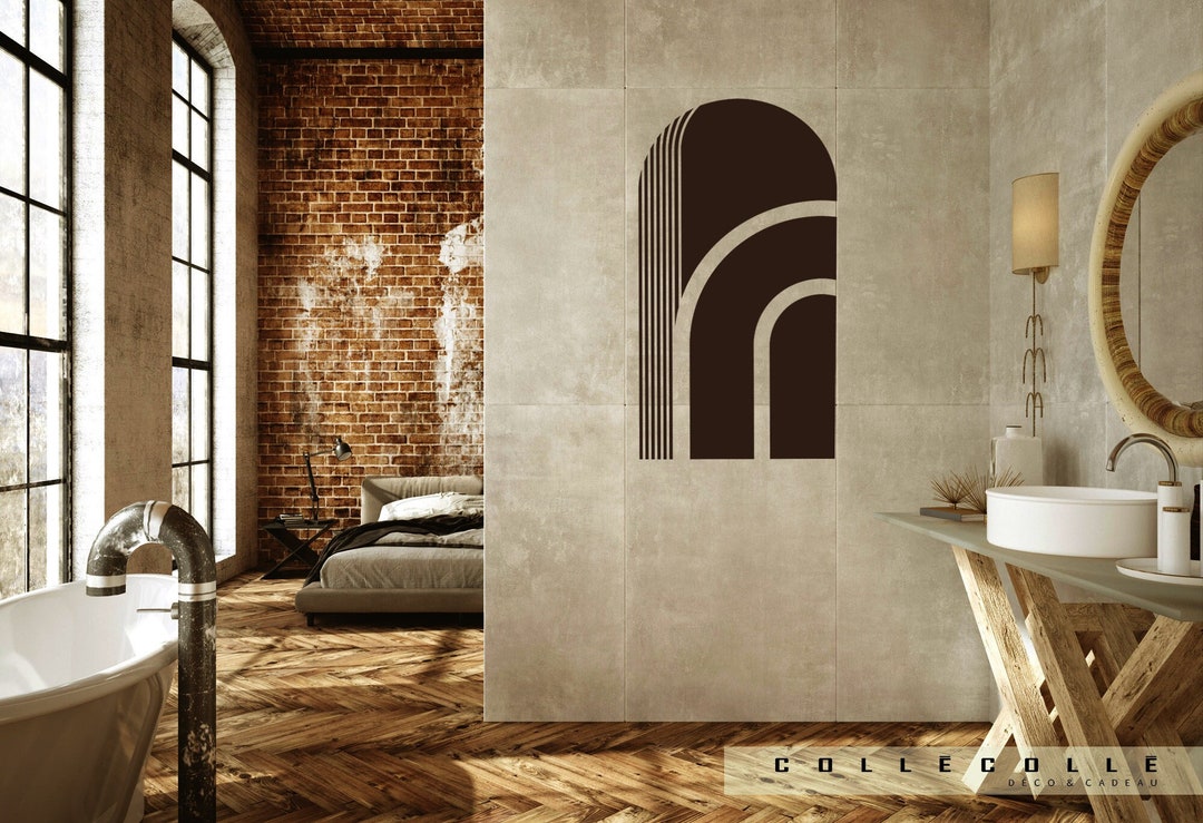 ARCH Wall Decal Arch Wall Sticker Abstract Wall Decal Boho Geometric ...