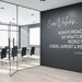 Core Values - up to 4 Values + Company Name - Core Values Wall Decals ...