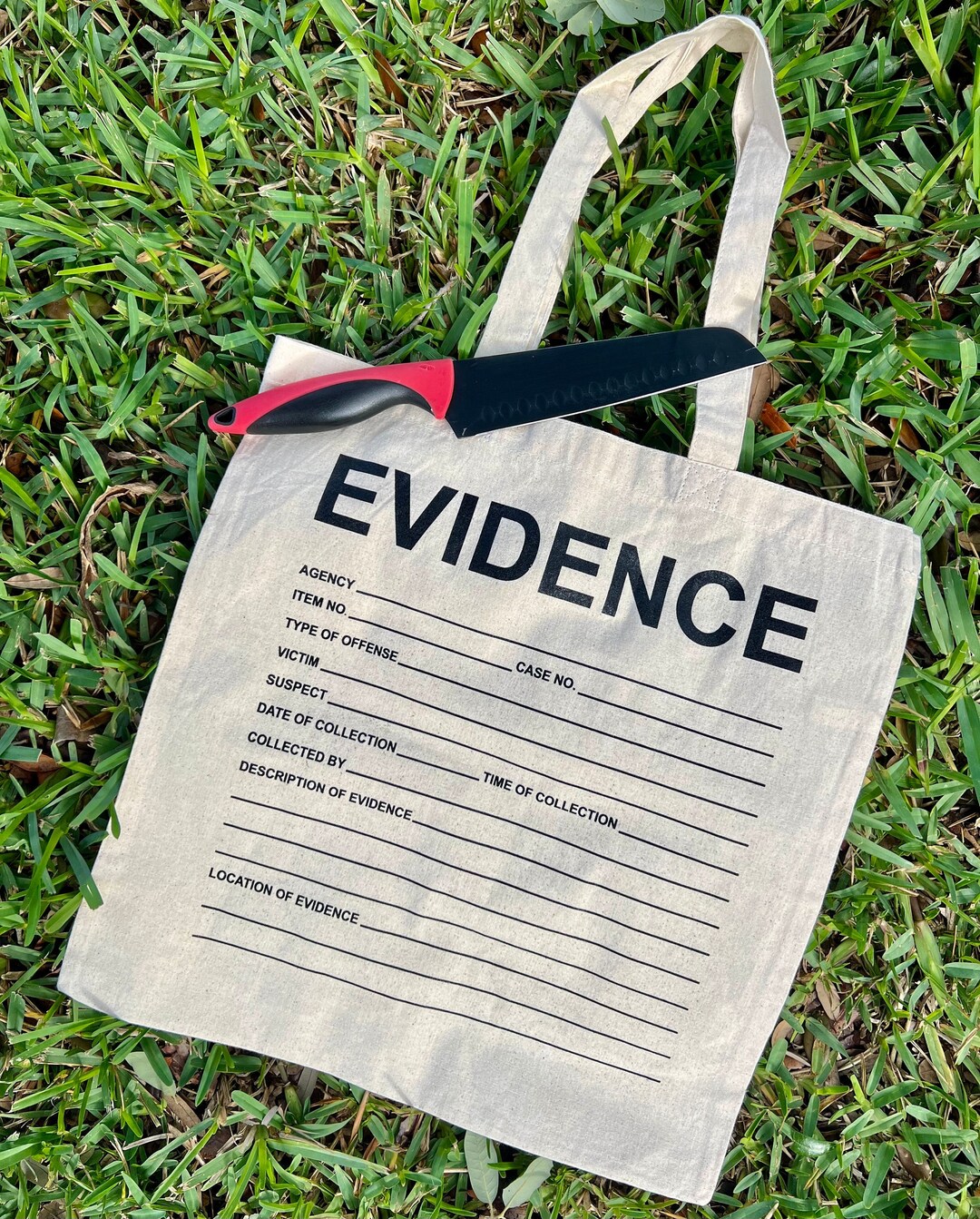 Evidence Tote Bag - Etsy