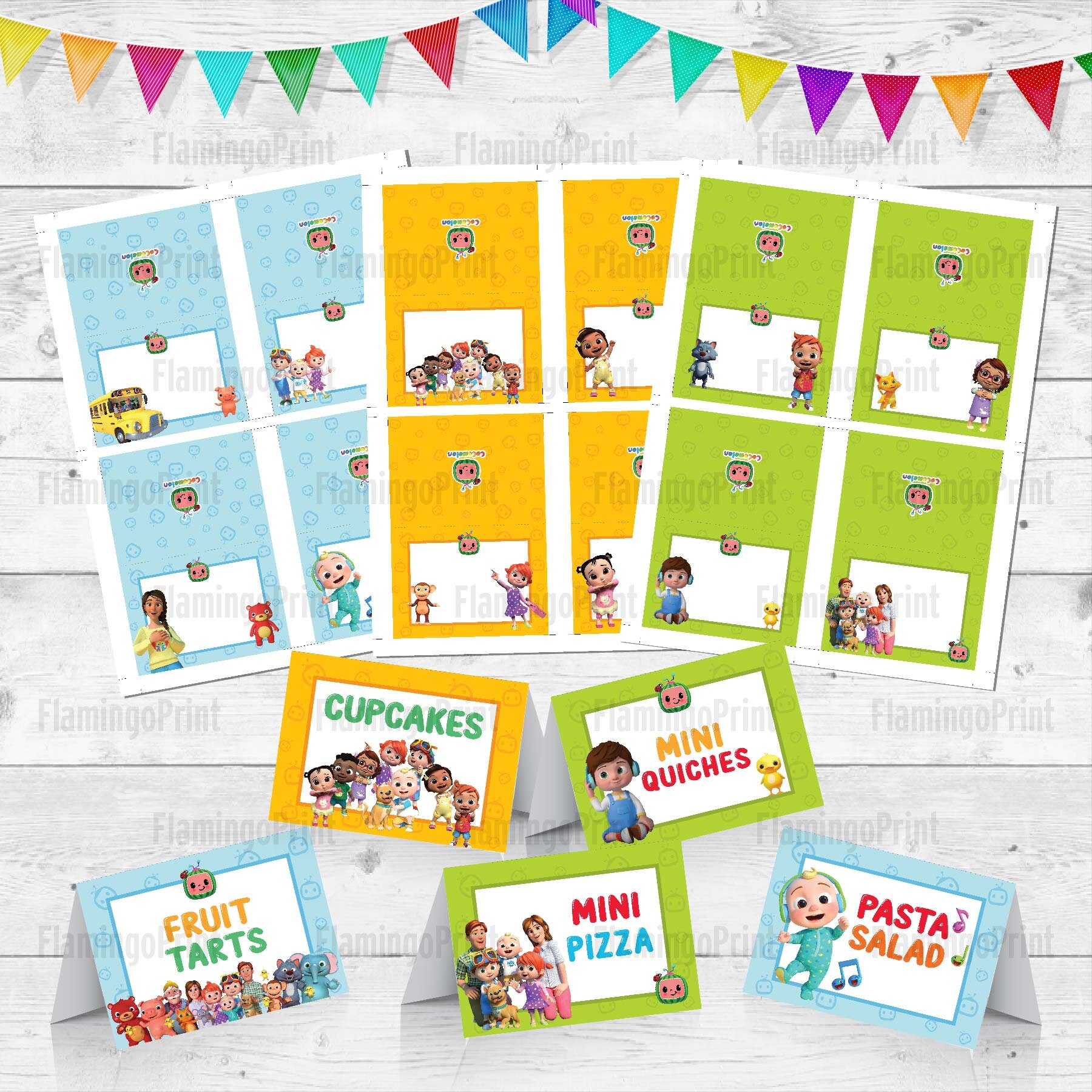 Instant Download Digital Cocomelon Food tent. Cocomelon | Etsy