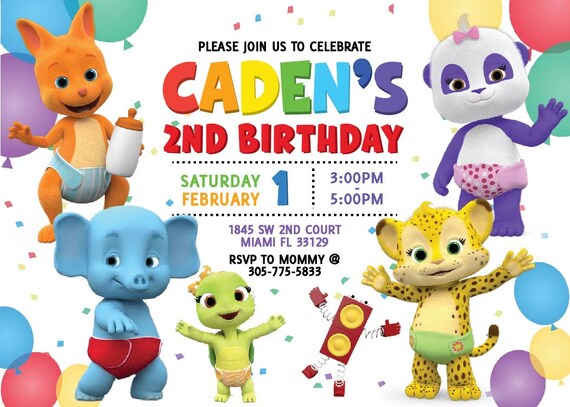 Word Party Birthday Invitation Electronic Mobile Phone Text Invite ...