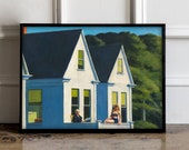 Edward Hopper Second Story Sunlight Poster Edward Hopper - Etsy