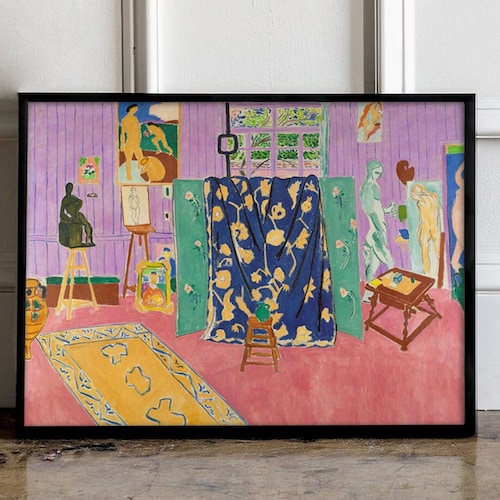 Henri Matisse Pink Studio 1911 Poster Henri Matisse Poster - Etsy UK