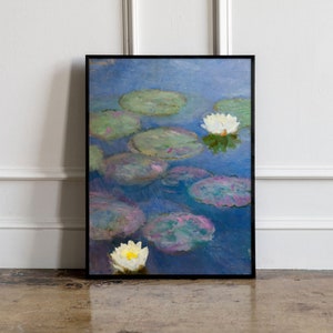 Claude Monet Exhibition Poster Water Lilies Claude Monet - Etsy