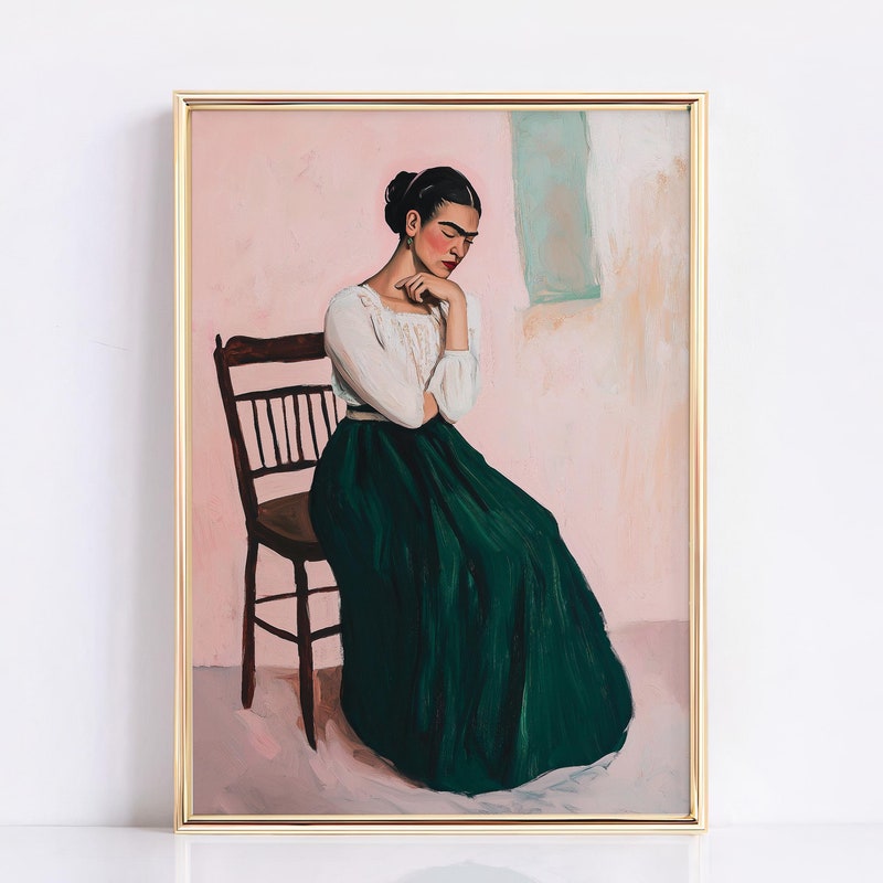 Frida Khalo Self Portrair - Etsy