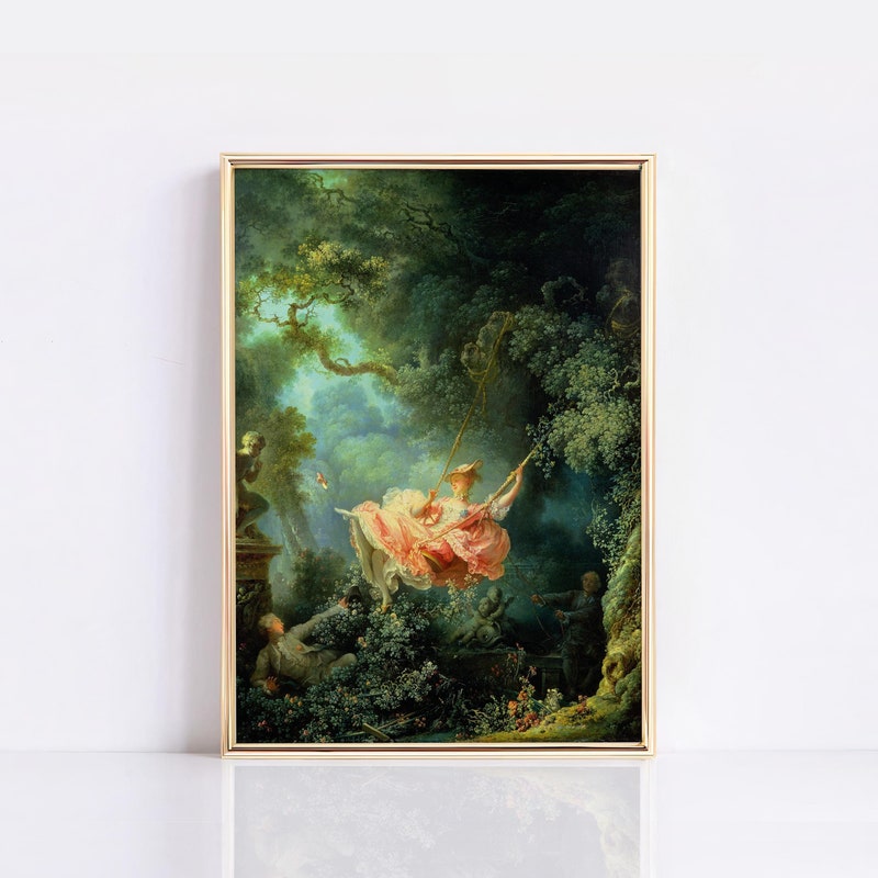 Rococo Print - Etsy