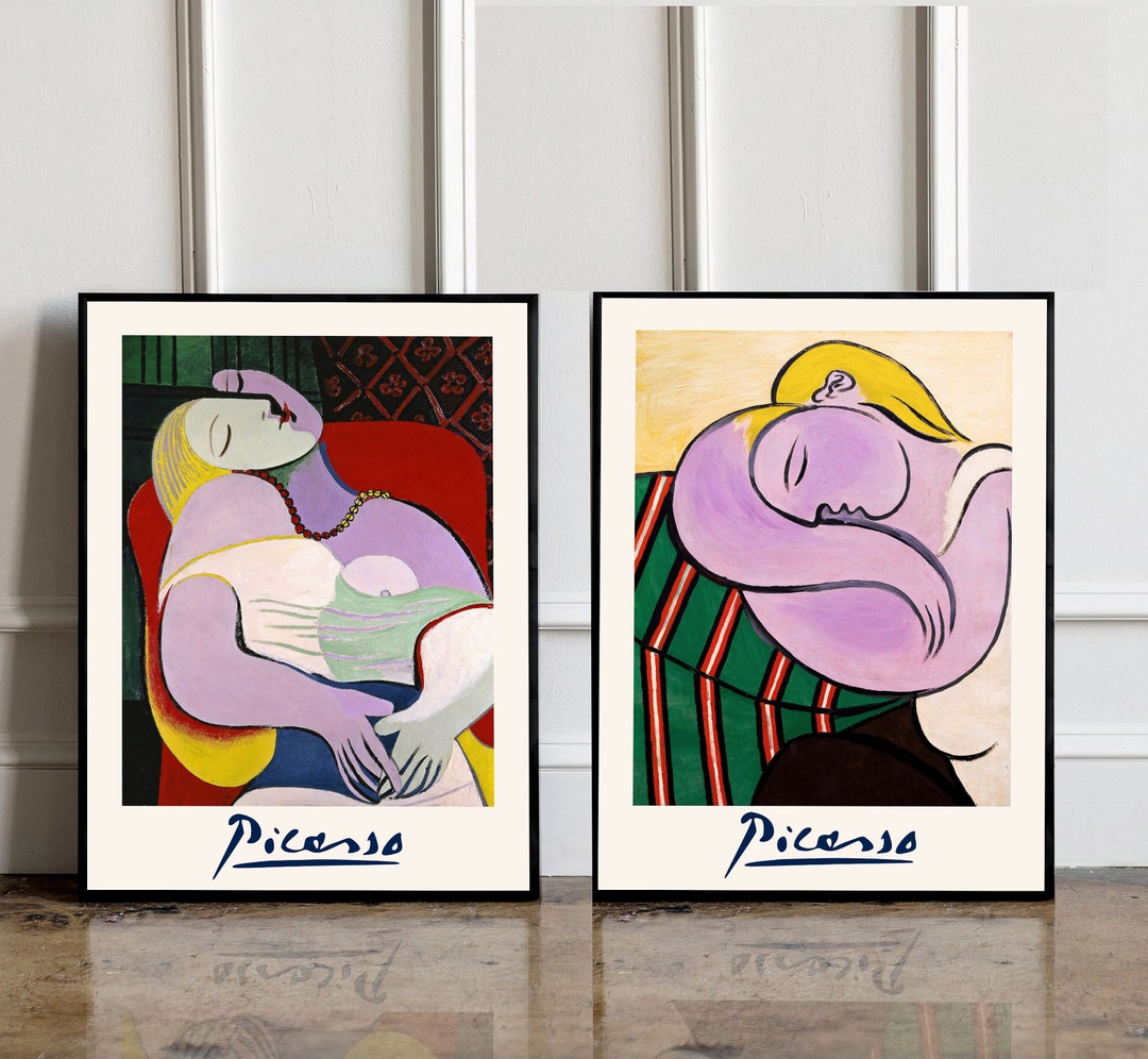 SET OF 2 Pablo Picasso Exhibition Posters, Pablo Picasso Exhibition ...