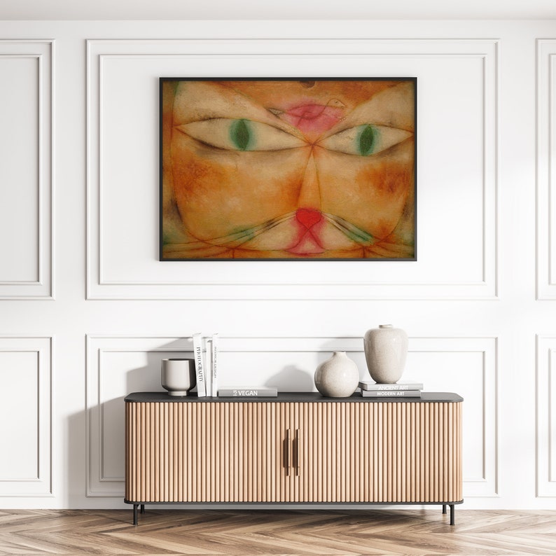 Paul Klee Cat and Bird 1928 Print Paul Klee Poster Paul - Etsy