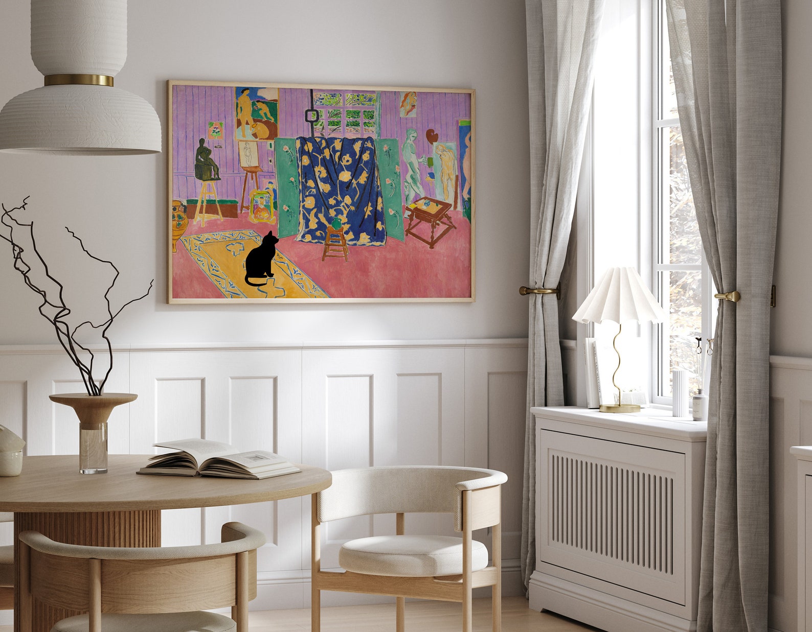 Henri Matisse Pink Studio 1911 Poster, Henri Matisse Poster, Exhibition ...