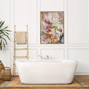 Salvador Dali the Snake and the Apple Print, Salvador Dali Exhibition ...