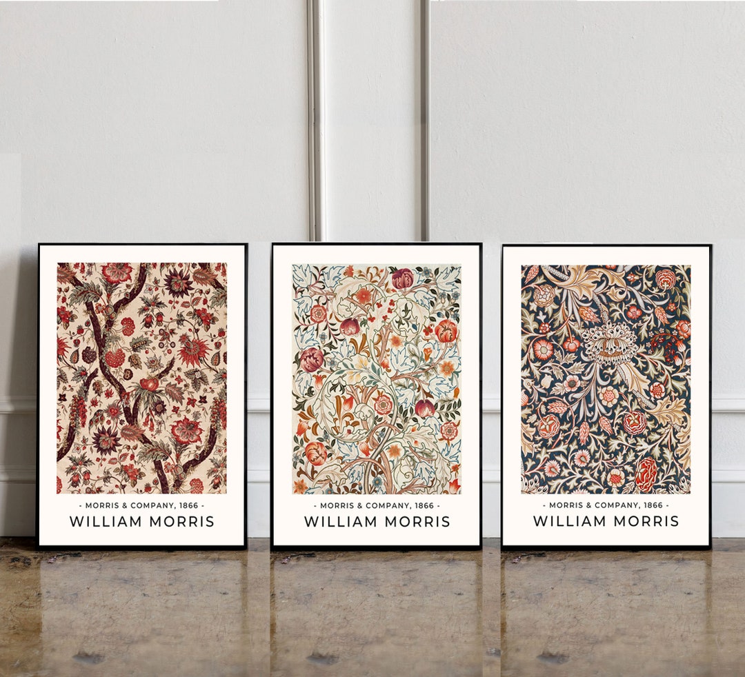 SET OF 3 William Morris Posters William Morris Print William - Etsy