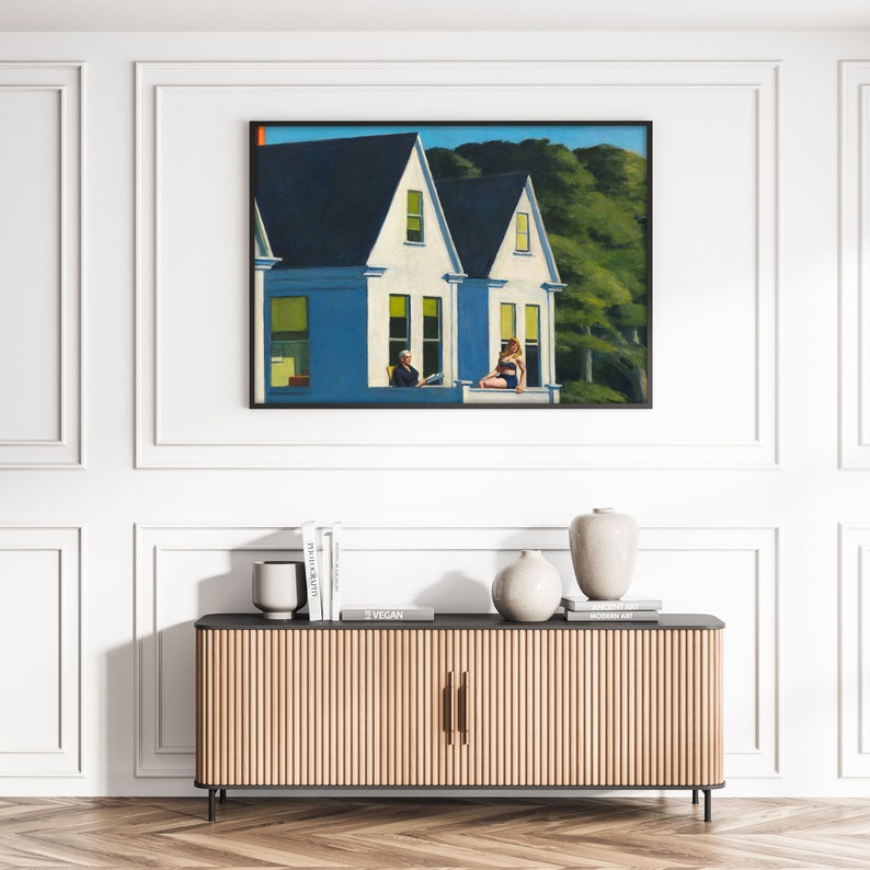 Edward Hopper Second Story Sunlight Poster Edward Hopper | Etsy