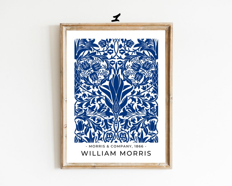 William Morris Poster Set, William Morris Exhibition Print, William ...